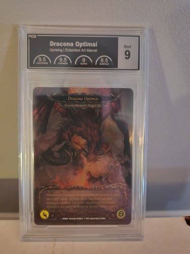 Invoke Dracona Optimai Marvel Cold Foil Flesh and Blood Uprising UPR006 ...