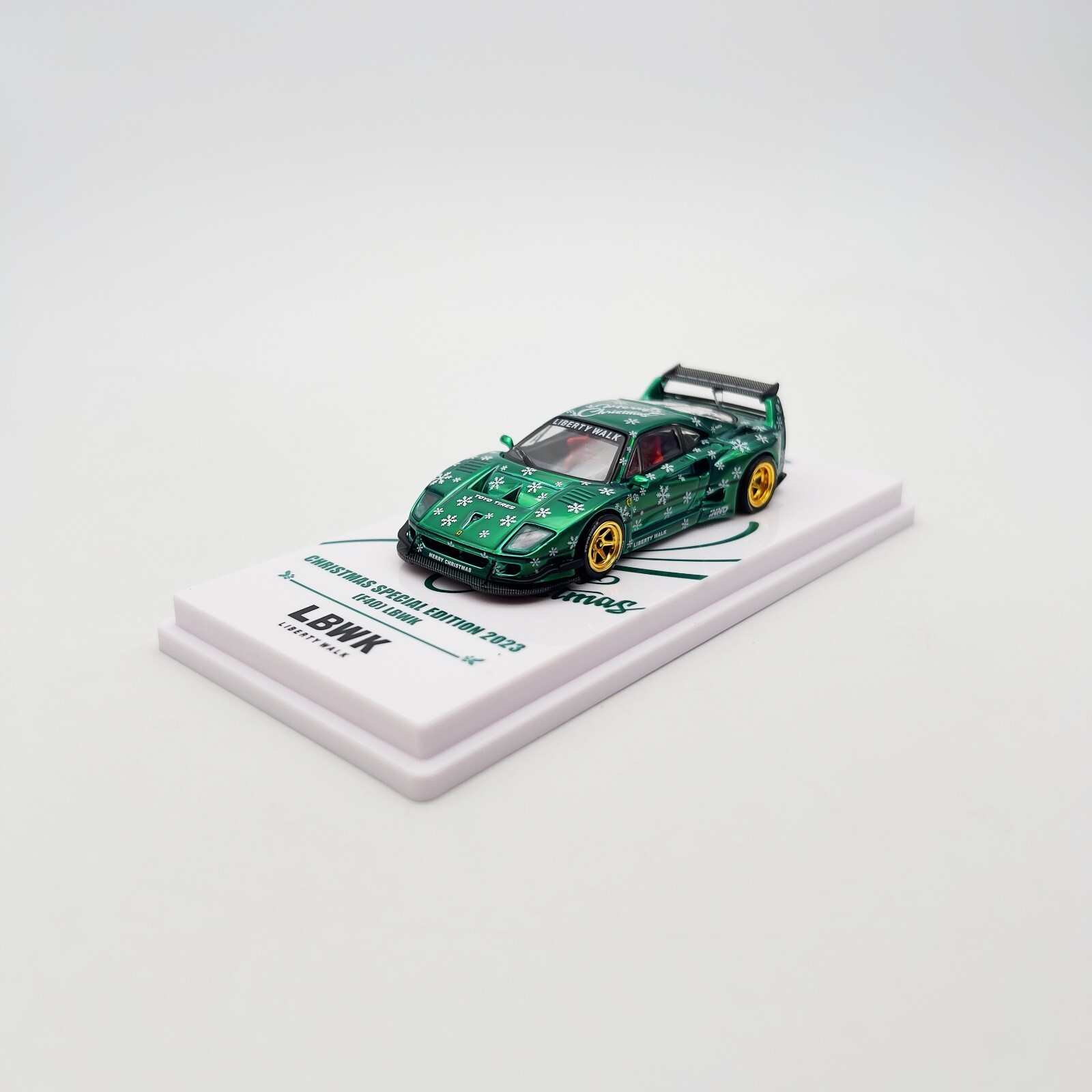 CHASE ! INNO64 1:64 LBWK Ferrari F40 Red Christmas Special Edition 2023 ...