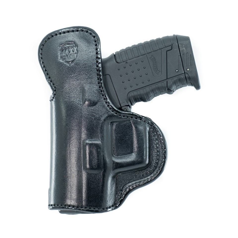 GUN HOLSTER FOR WALTHER P22. IWB LEATHER HOLSTER CONCEAL CARRY. | eBay