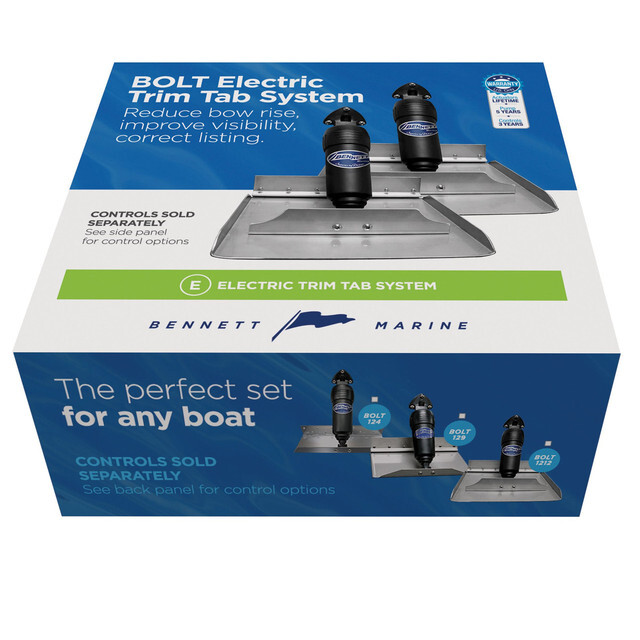 Bennett Bolt 18x12 Electric Trim Tab System #BOLT1812 | eBay