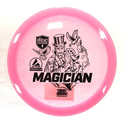 DISC GOLF DISCMANIA MAGICIAN ACTIVE PREMIUM PLASTIC FAIRWAY DRIVER 175g ...