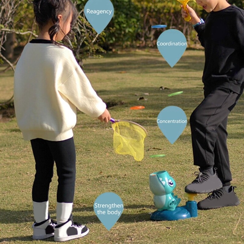 Propeller Toy Catch Flying Disc Catch Disc Cute Theme Sport Game | eBay