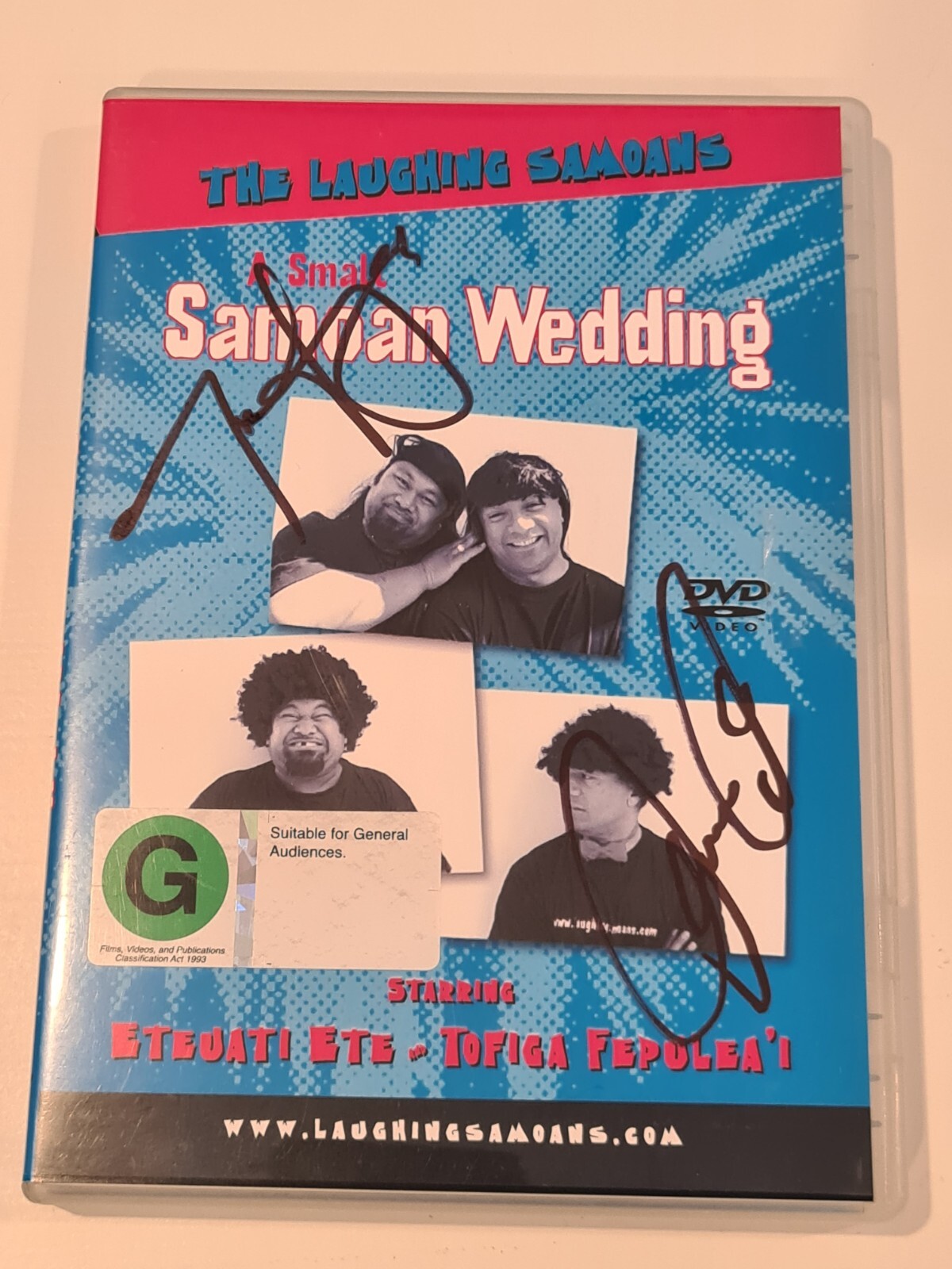 The Laughing Samoans - A Small Samoan Wedding - DVD - Signed - FAST ...