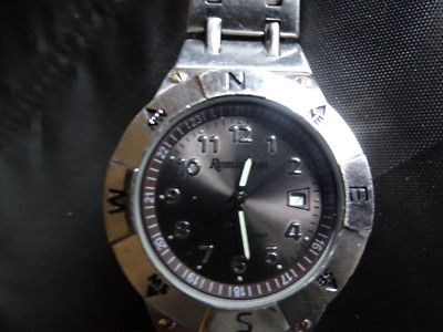 Remington Mens Stainless Steel Watch with Date and 165FT WR, Quartz ...