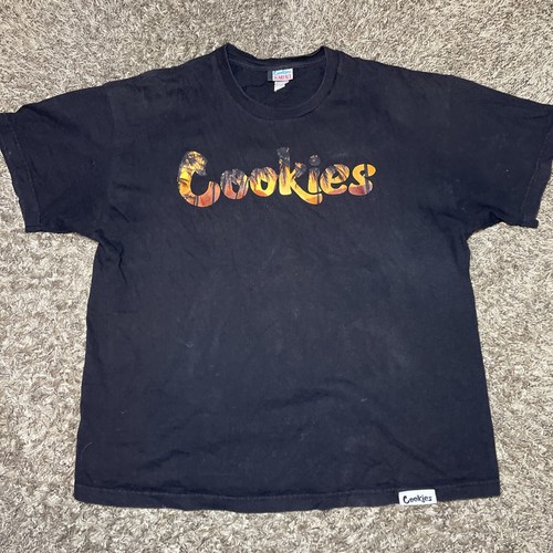 Vintage Cookies Scarface T Shirt Tropical Sunset Mens Size XLarge Black ...