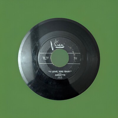 7" 45 RPM ANNETTE W/ THE AFTERBEATS TALK TO ME BABY BUENA VISTA REC F ...