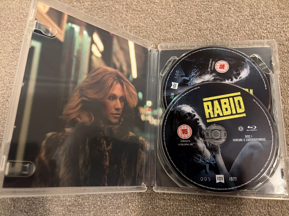 David Cronenberg’s Rabid - Region B Blu Ray - 101 Films Standard ...
