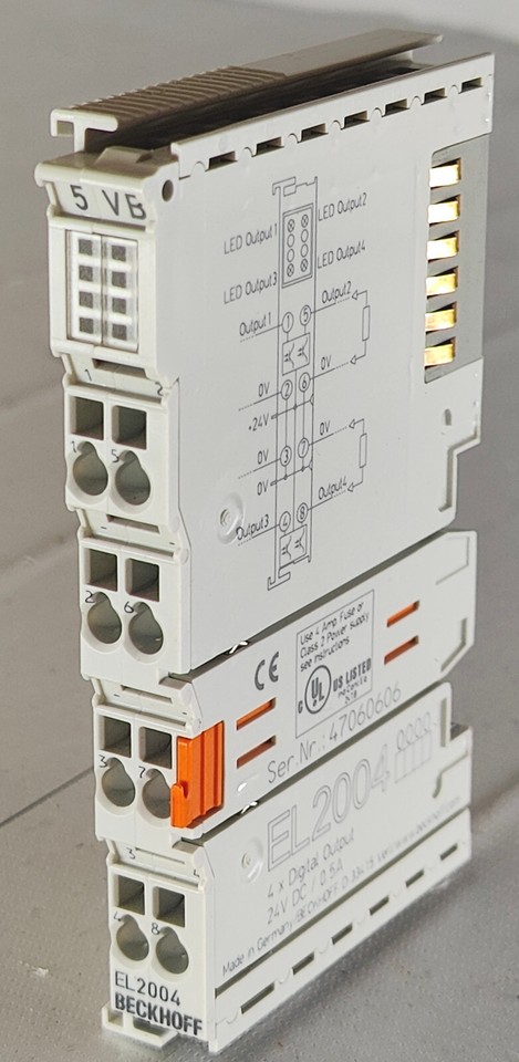 Beckhoff EL2004 4X Module De Sortie Numérique 24V CC / 0,5A | eBay