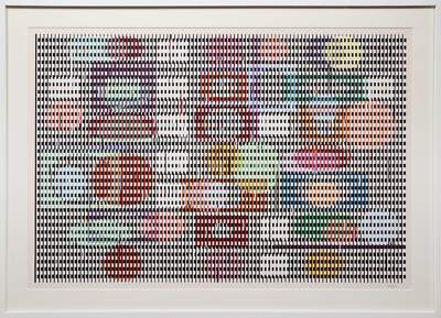 Yaacov Agam, Double Metamorphosis I, Screenprint on Arches, signed and ...