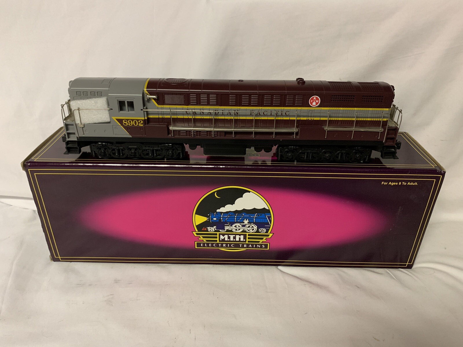 MTH PREMIER CANADIAN PACIFIC FM TRAINMASTER DIESEL ENGINE W/ PS2! O ...