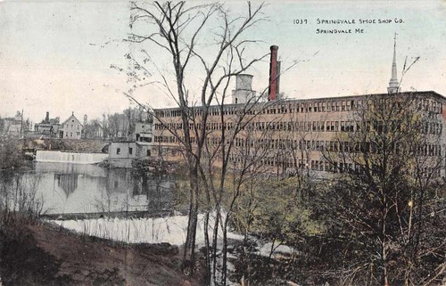 Springvale Maine Springvale Shoeshop Co Vintage Postcard JF686899 | eBay