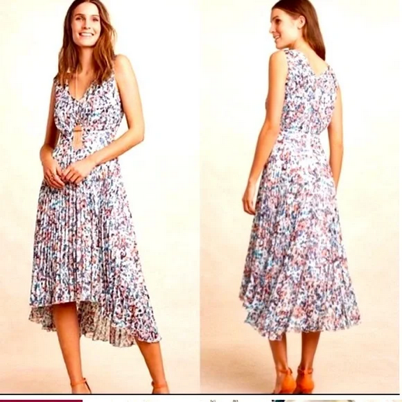 ANTHROPOLOGIE PLENTY TRACY REESE EVANTHE DRESS (MORGAN PATCHWORK) HI ...
