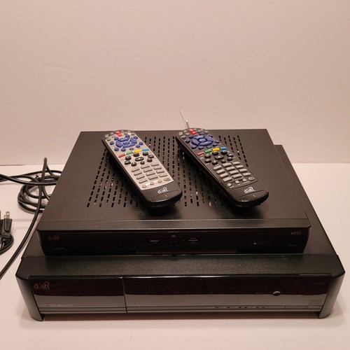 VIP922 DuoDVR and VIP211k HD Receiver from Dish Network with 2 Remotes ...
