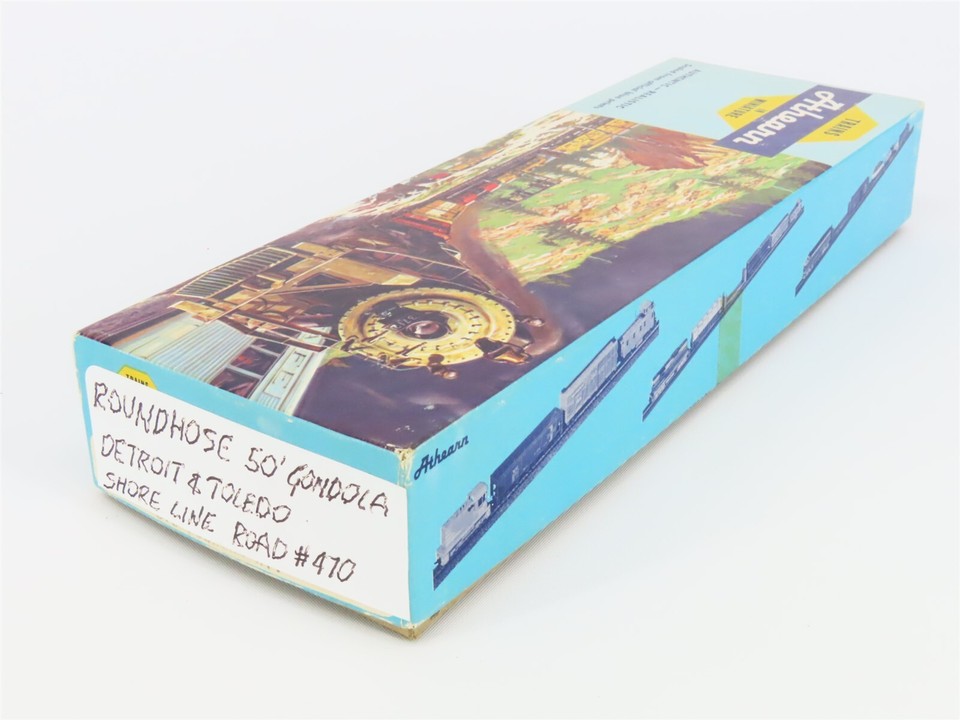 HO Athearn D&T Detroit Toledo & South Shore 50' Gondola #470 Pro Custom ...
