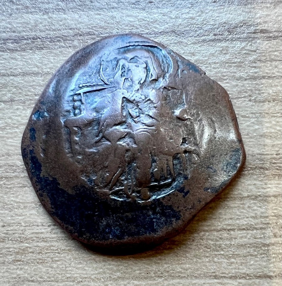Isaac II Angelus trachy 25 mm. 1185-1195. Scarce! | eBay UK