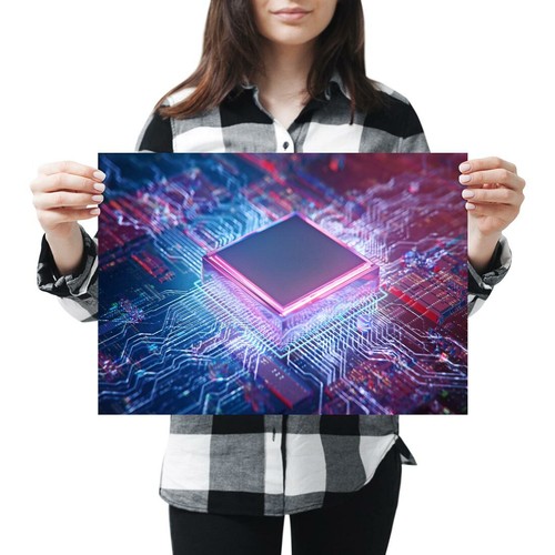 A3 - Computer Electronic PC Chip Poster 42X29.7cm280gsm #2005 | eBay