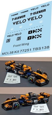 Missing Stickers for Lego McLaren MCL38 Set 77251 TBS138 | eBay
