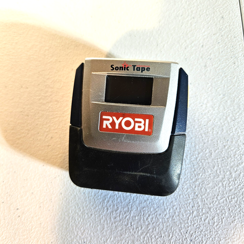 Ryobi Sonic Tape Laser Hand Held Distance Measurer Device- works | eBay