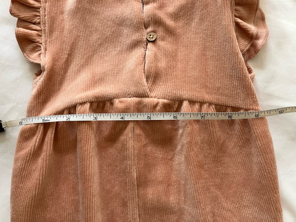 Riffle Amsterdam S/S Ginny Corduroy Pink Rib Suit, 9M | eBay