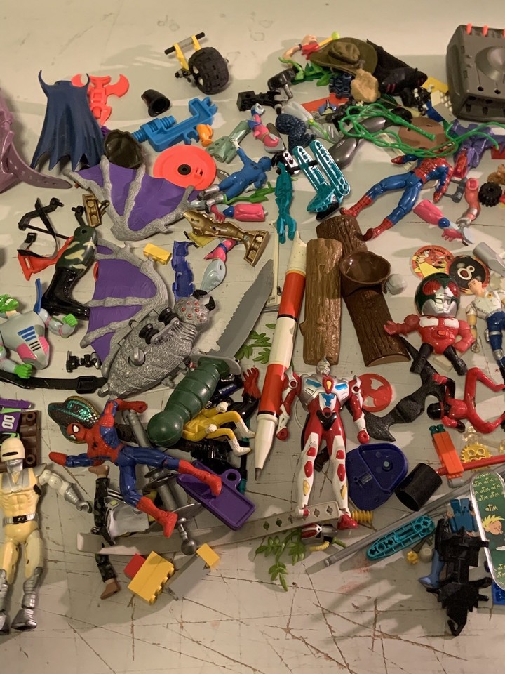 Toy Figure Parts Spares & Repair Incomplete Mostly From 90’s Limbs ...