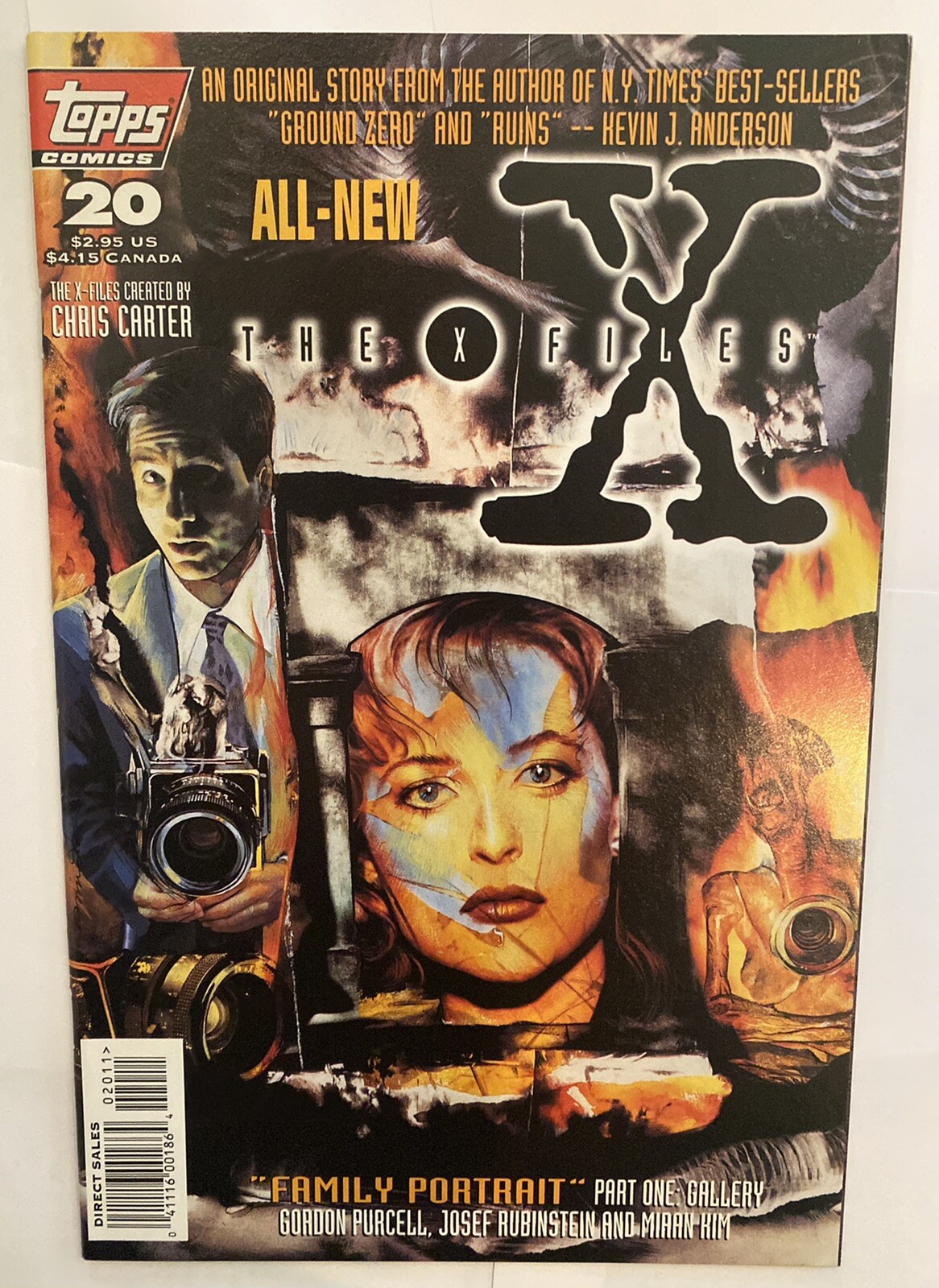 Topps The X-Files Comic Vol. 1 #20 “Family Portrait Part 1: Gallery ...