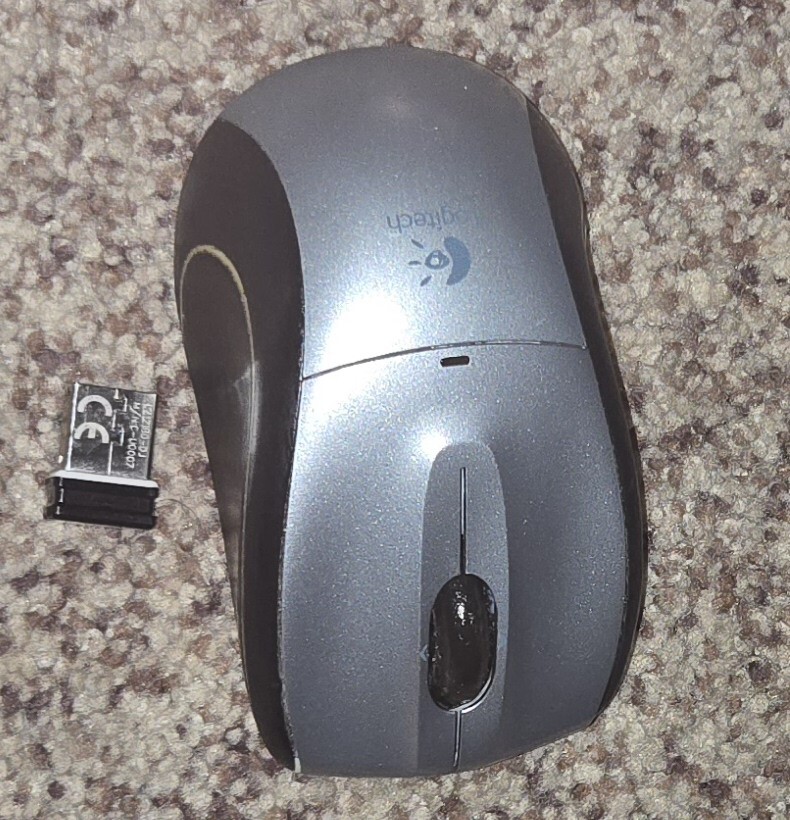 Logitech M505 Black Wireless Optical Mouse With USB | eBay