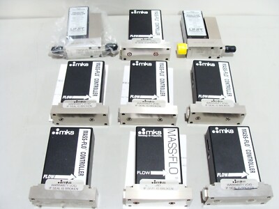 Lot of MKS Mass-Flow Flo Controller 1179B Series + Unit UFC-1100 / UPC ...