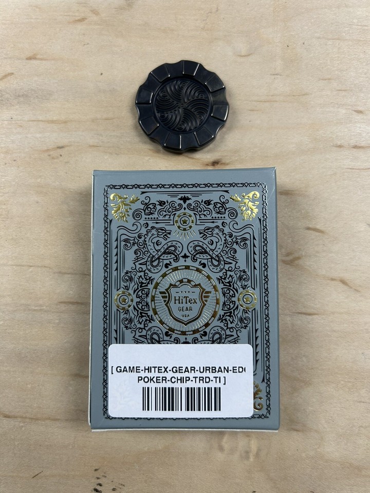 HiTex Gear x Urban EDC FallOut TRD Titanium Chip | eBay