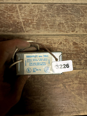 Touch-Plate TVR-1 Touch Plate Relay 120VAC | eBay
