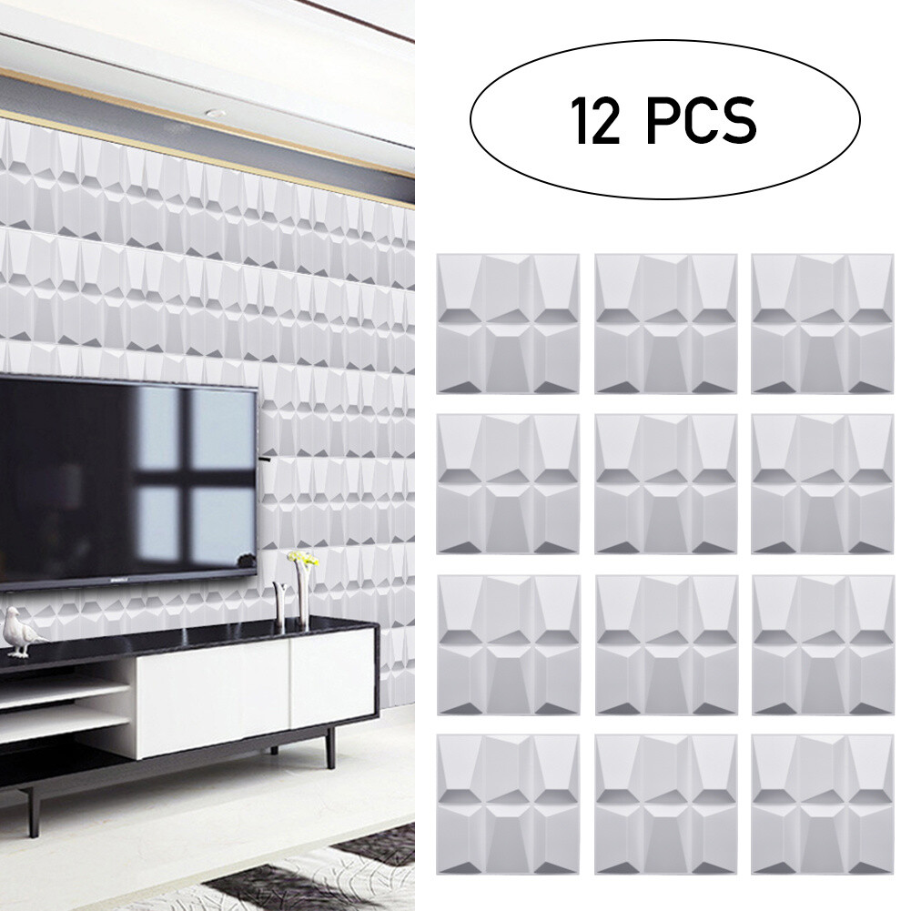 3D Concave and Convex Art Effect PVC Wall Cladding Panel Covering ...