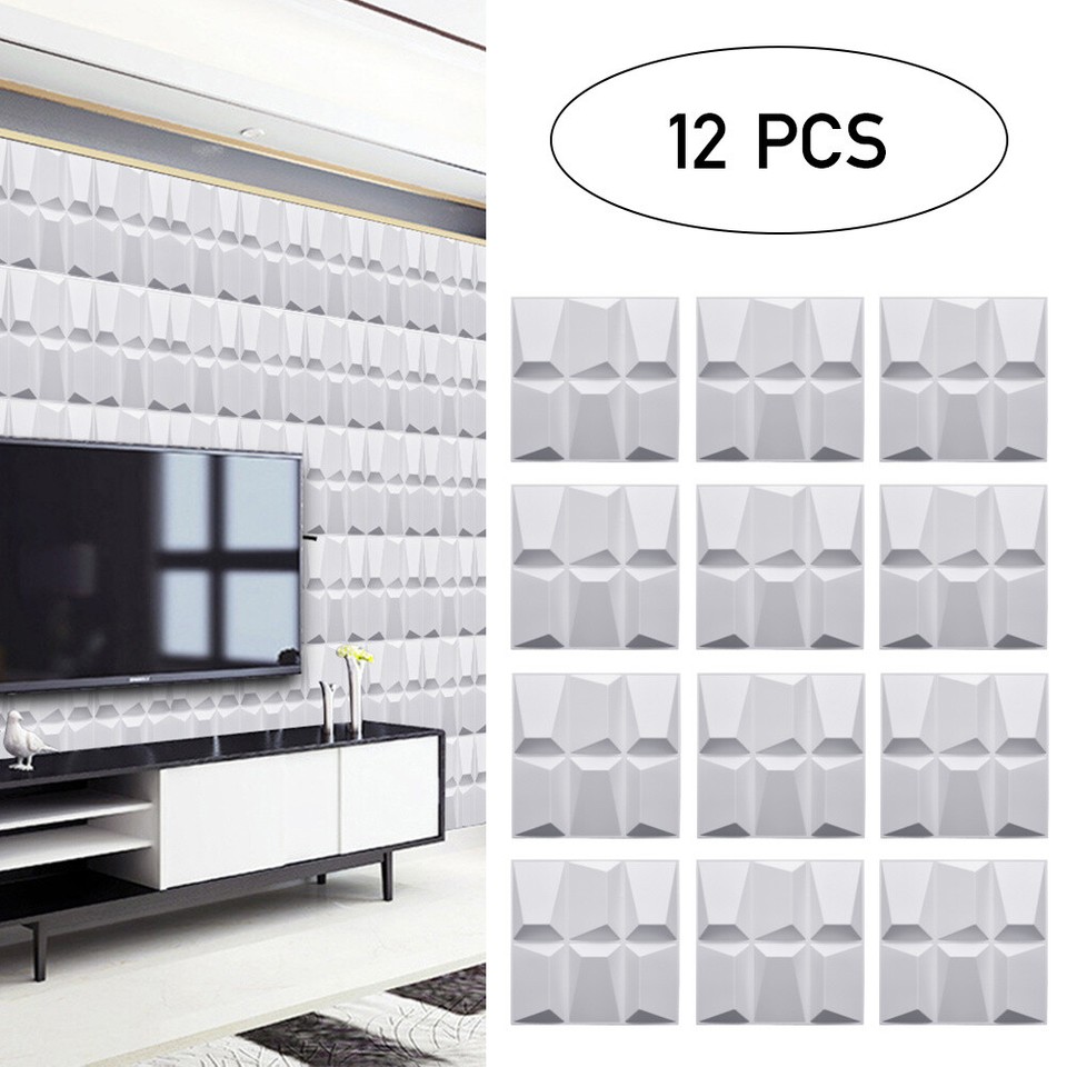 3D Concave and Convex Art Effect PVC Wall Cladding Panel Covering ...