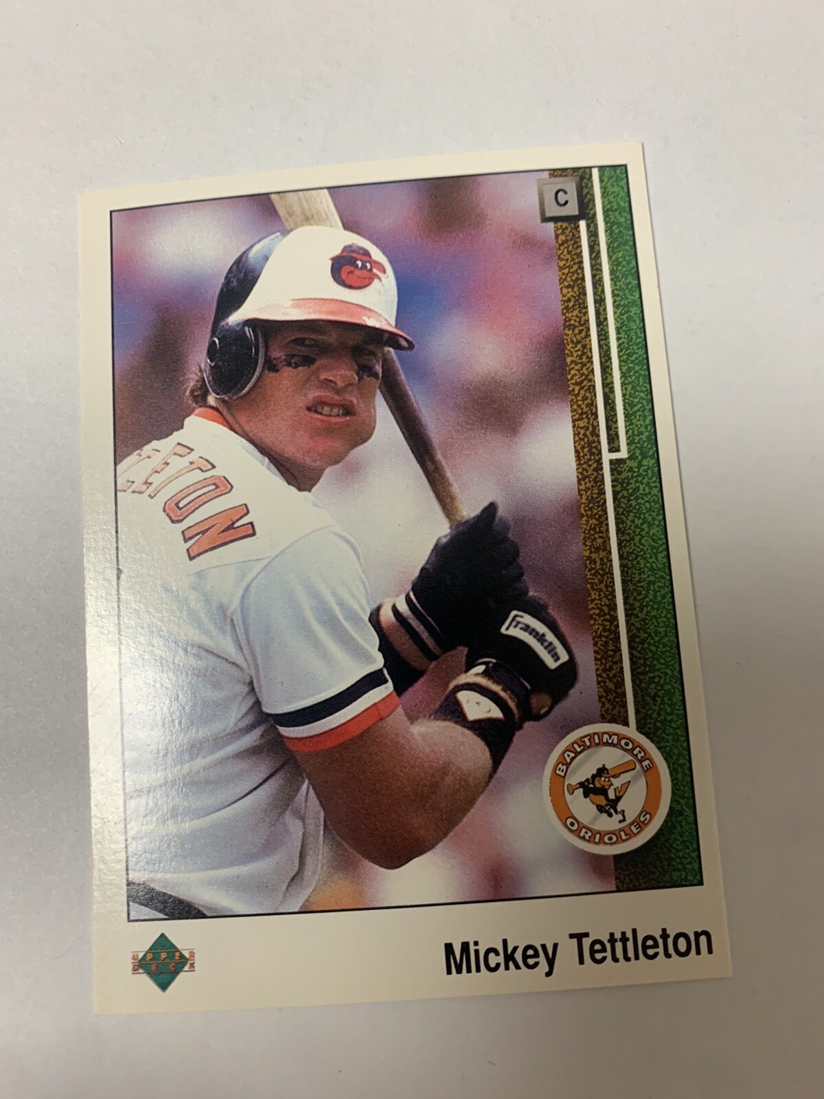1989 Upper Deck Mickey Tettleton Baltimore Orioles | eBay