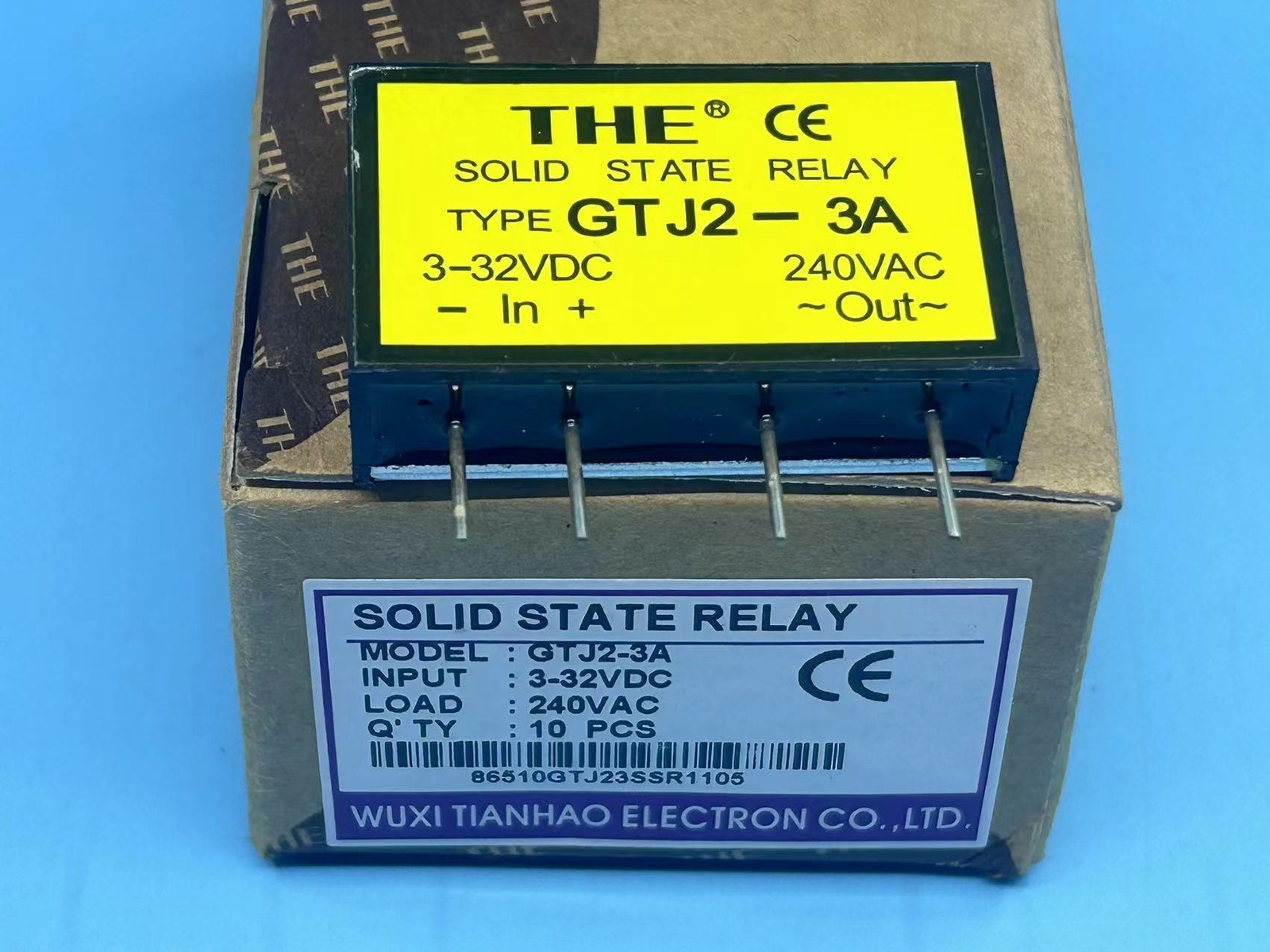 New GTJ2-3A 3-32VDC Solid State Relay 5A 240VAC 4 Pins x 1pc | eBay