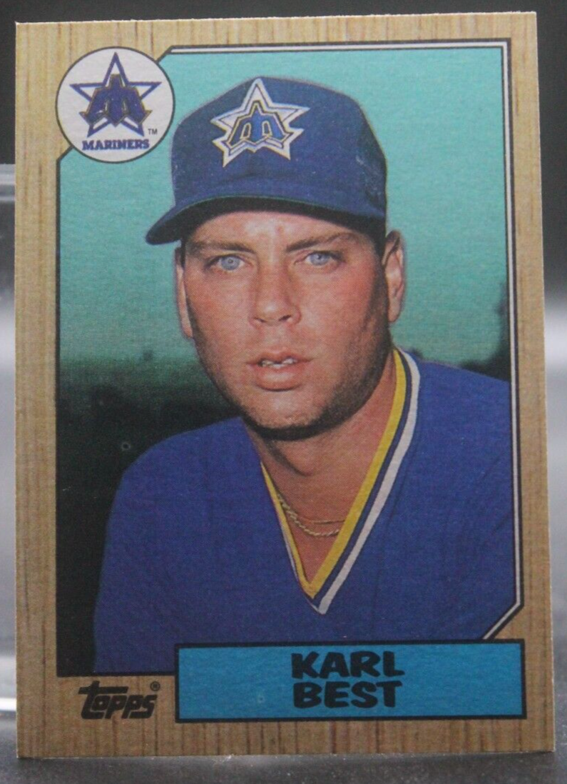 Karl Best (Mariners) - 1987 Topps #439 | eBay