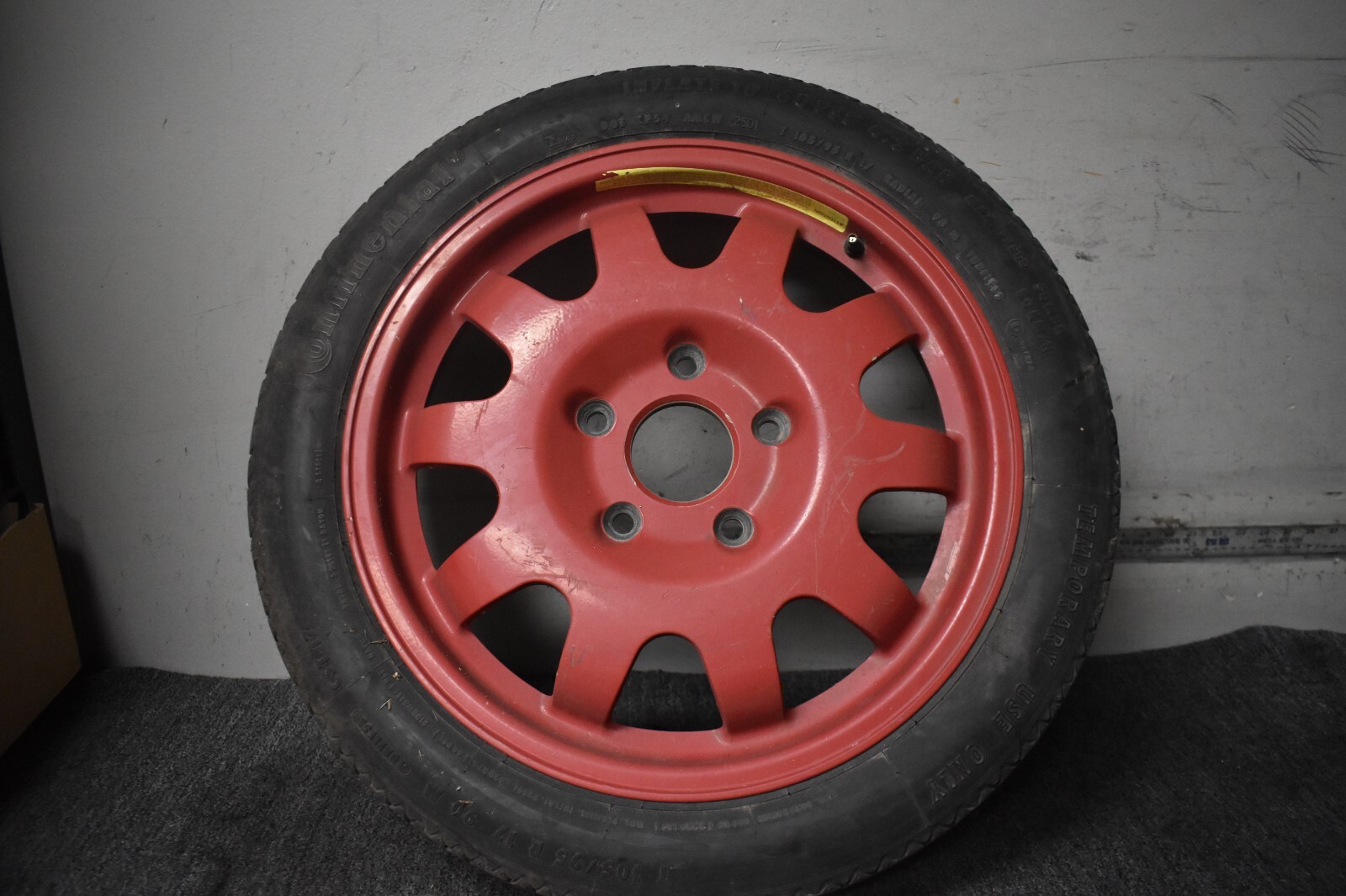 1998 PORSCHE BOXSTER 17X3.5 SPARE TIRE FACTORY OEM | eBay