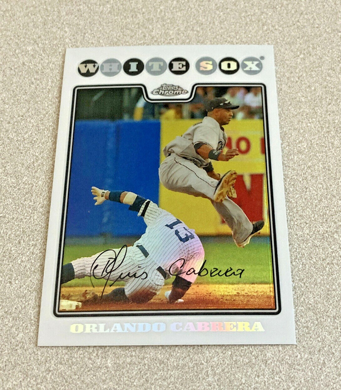 2008 Topps Chrome - Refractor #14 Orlando Cabrera for sale online | eBay