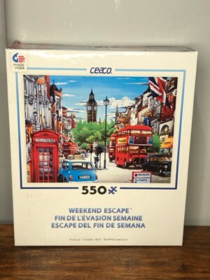 Ceaco Puzzle 550 piece Weekend Escape London Big Ben Puzzle | eBay