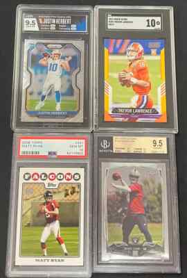 4 GRADED SLABS 💎Rookies 💎RC's PSA, SGC, BGS, & HGA SLABS FOOTBALL | eBay