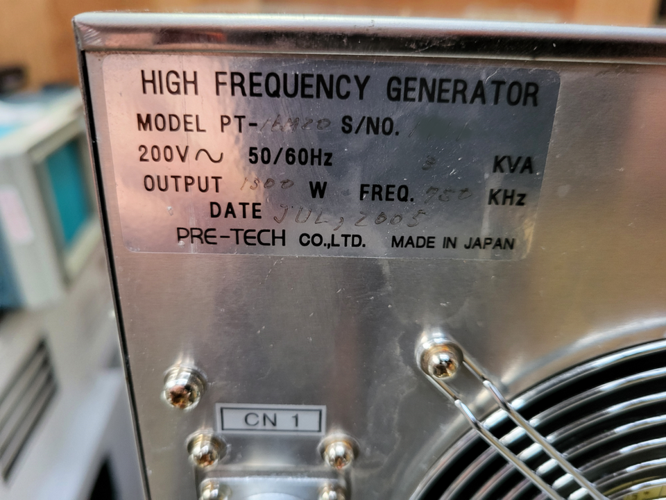 Pre-Tech PT-16M20 High Frequency Generator (MOTORSHELVES ) | eBay