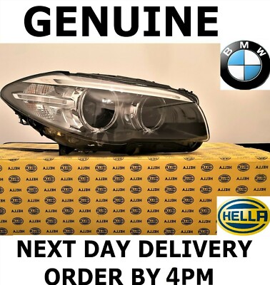 BMW 5 Series F10 F11 LCI Bi Xenon HELLA Headlight Headlamp Driver Side ...