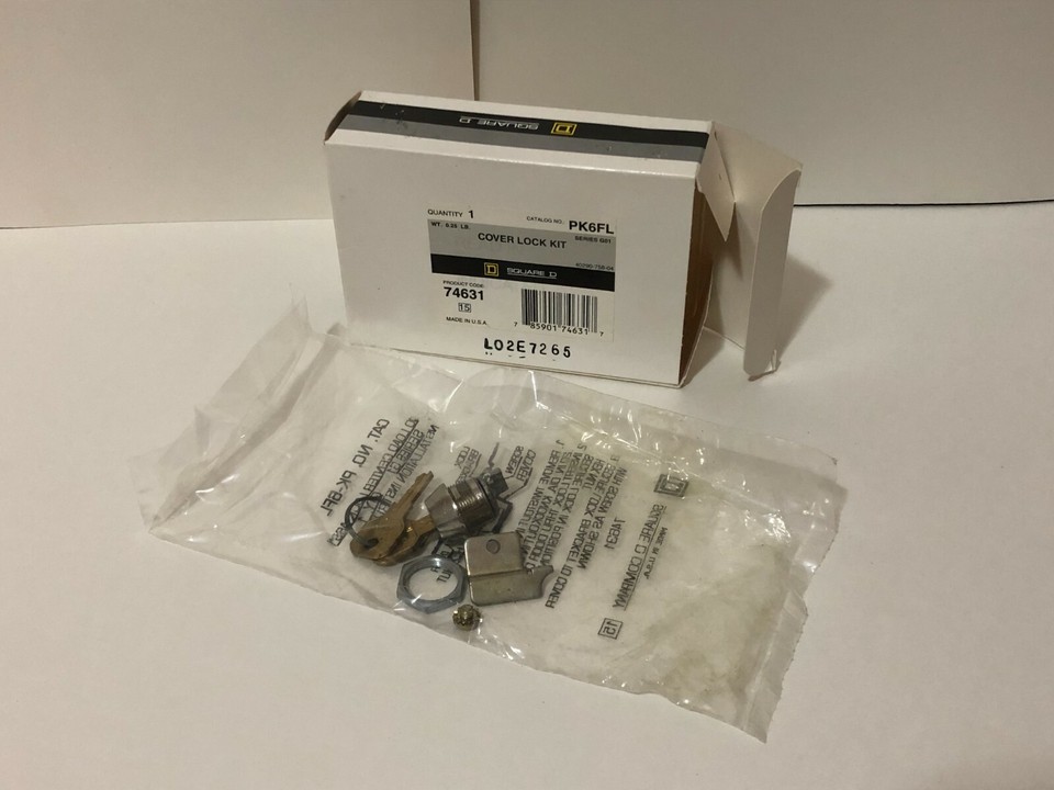 Square D Load Center Panel/Cover Lock Kit (PK6FL) NEW | eBay