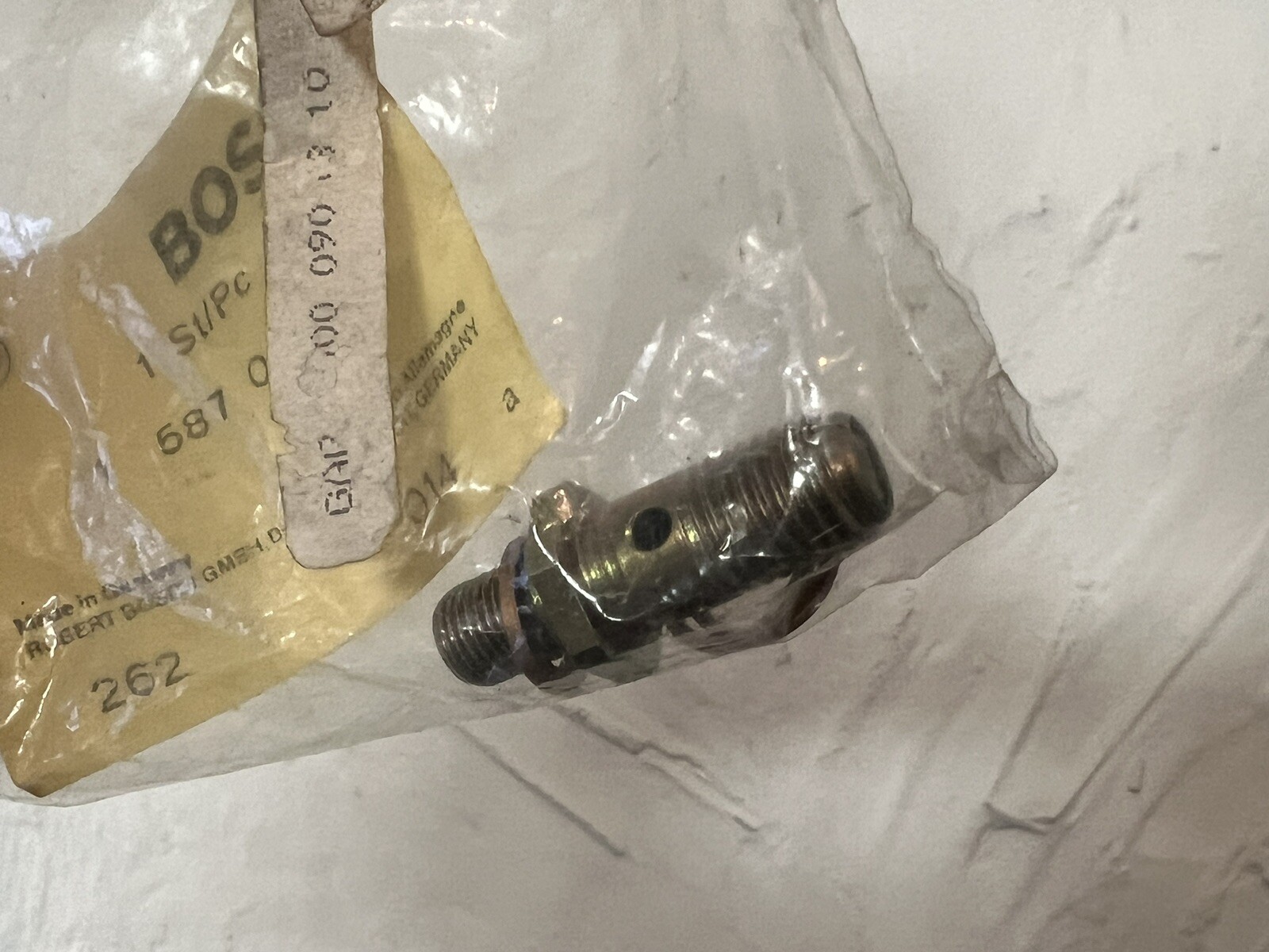 NOS 1 PC Porsche Mercedes R107 W124 W126 Bosch Fuel Pump Check Valve ...