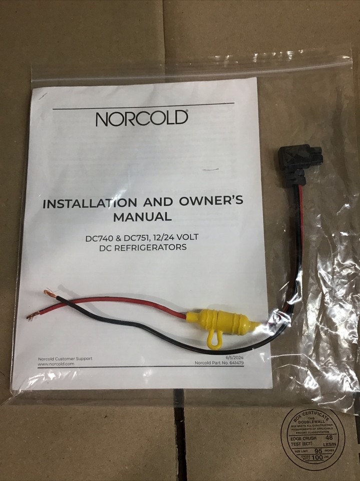 Norcold 2.0 CF Marine Refrigerator DC740BB (Damaged / Open Box) | eBay