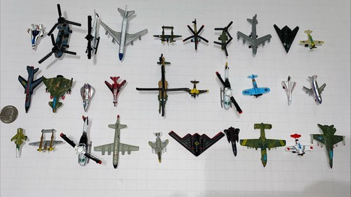 MICRO MACHINES Air Planes And Helicopters Galoob, LGI, LGTI - Lot Of 30 ...