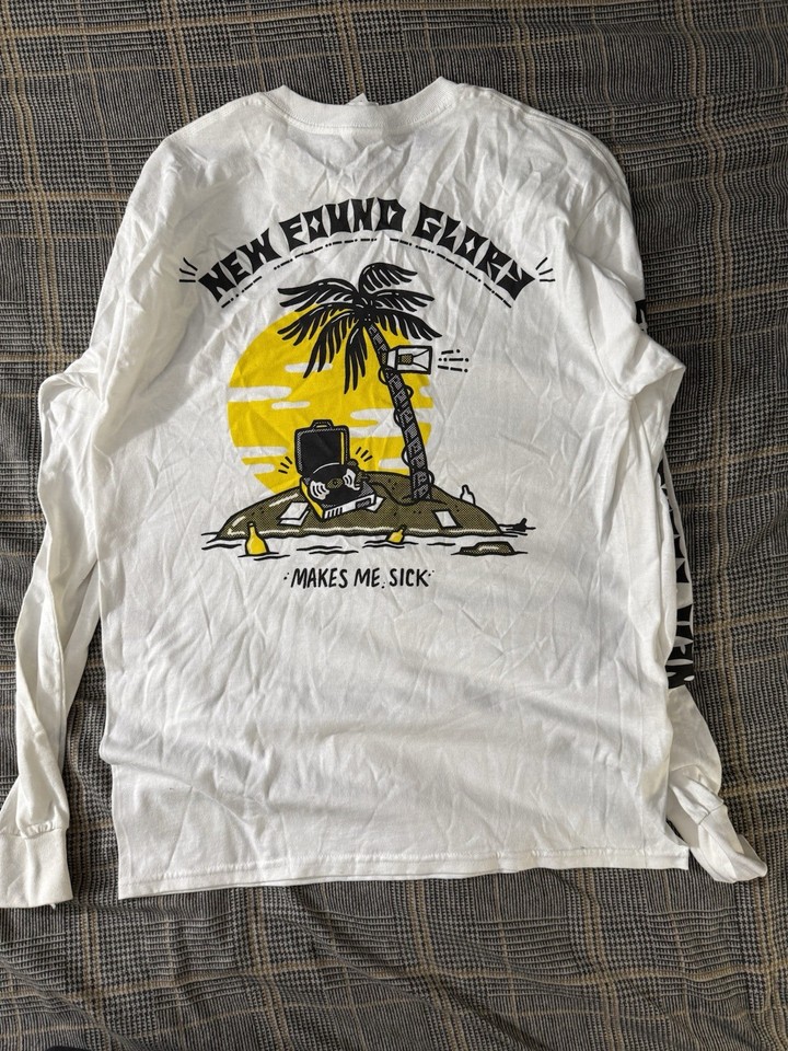 New New Found Glory NFG Makes Me Sick Shirt Mens Medium Long Sleeve ...