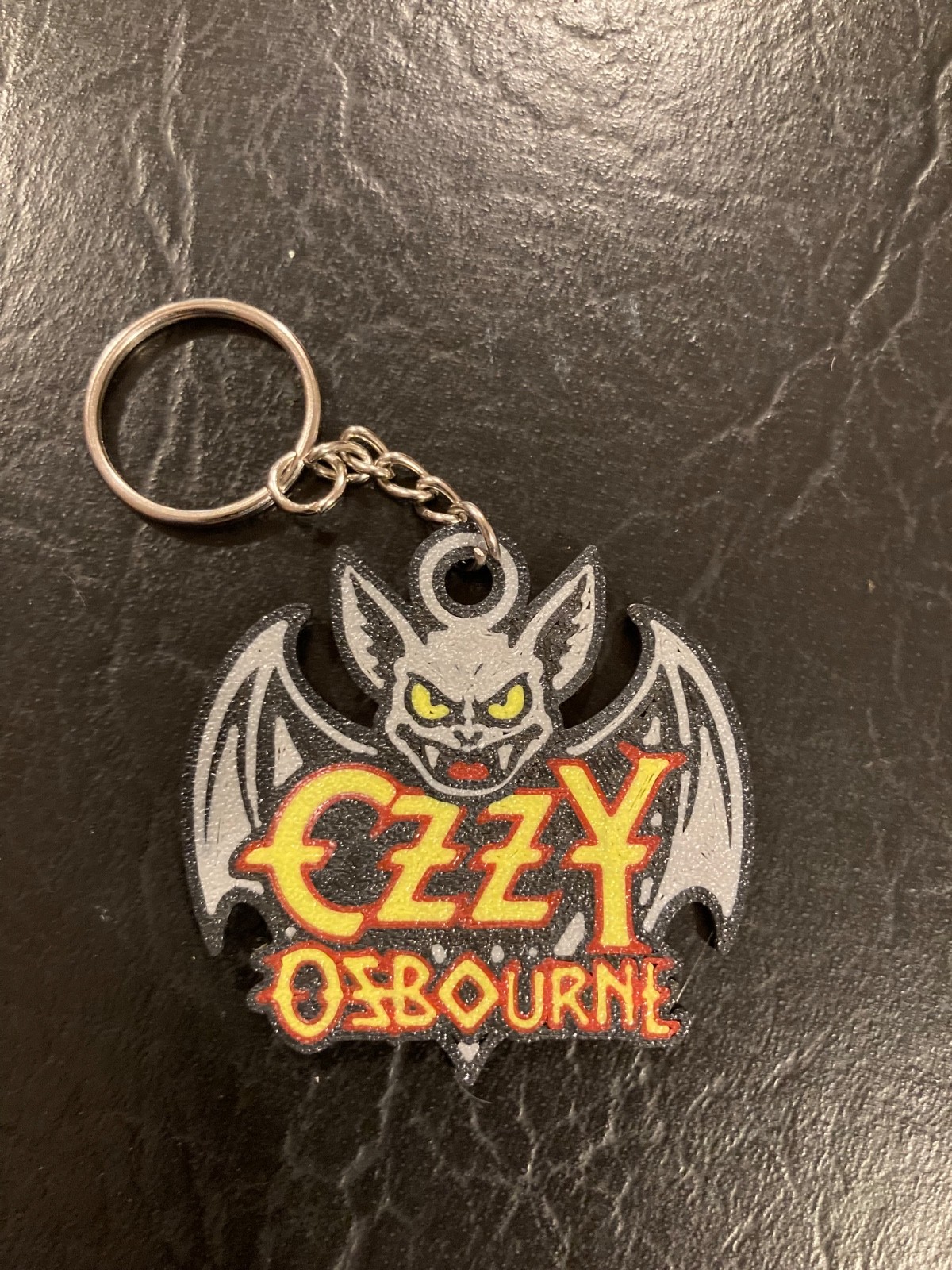 ozzy osbourne Keychain bat logo | eBay