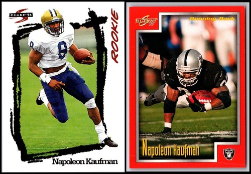 Score Napoleon Kaufman (2) Card Lot - THE RAREST EDITION – FEW WILL ...