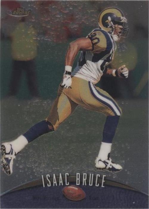 1998 Topps Finest - Isaac Bruce #25 No Protector for sale online | eBay