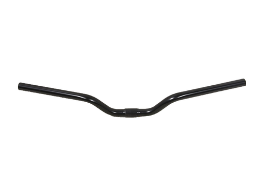60mm RISE CYCLE HANDLEBARS MTB TOWN TOURIST BIKE 620mm BARS BLACK 25 ...