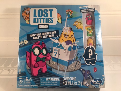 Lost Kitties Kittens Hasbro Board Game Brand New ~ Ages 5+ ~ 2-4 ...